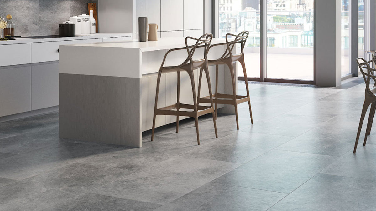 Kitchen Elegance: Grey Kitchen Floor Tiles for a Sleek Look– Tiles Universe