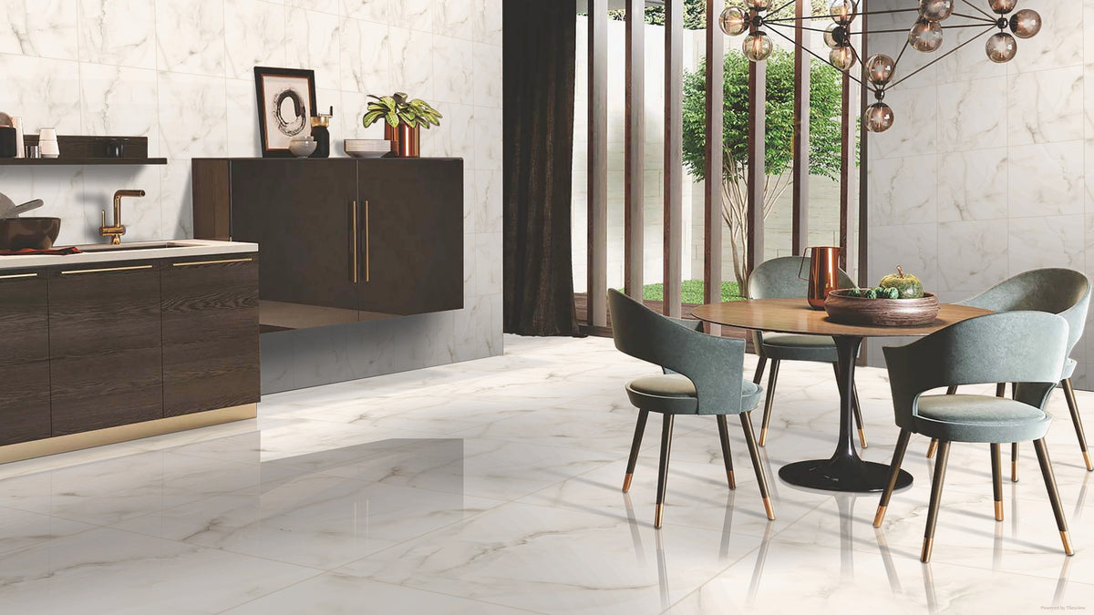 Light Cream Grey Onyx 600mm x 600mm Gris Onice Glossy Porcelain Tile ...
