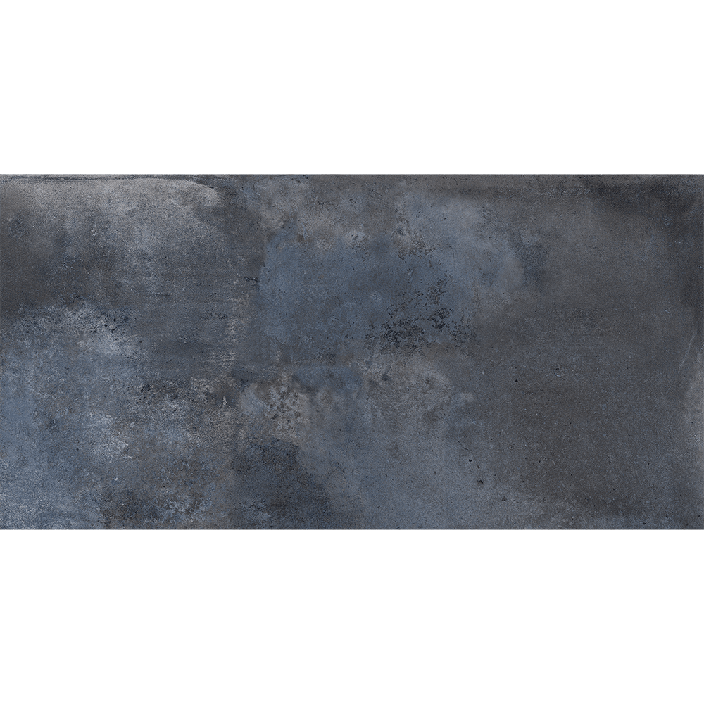 Metallic Black With Blue Effect 600mm x 1200mm Matt Bathroom Porcelain ...